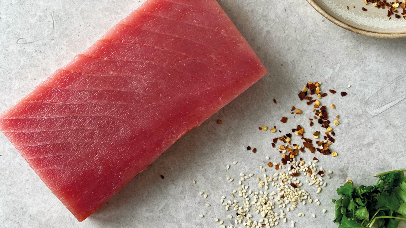 Gulfenad tonfisk sakublock sashimi fryst VINGA | JHB