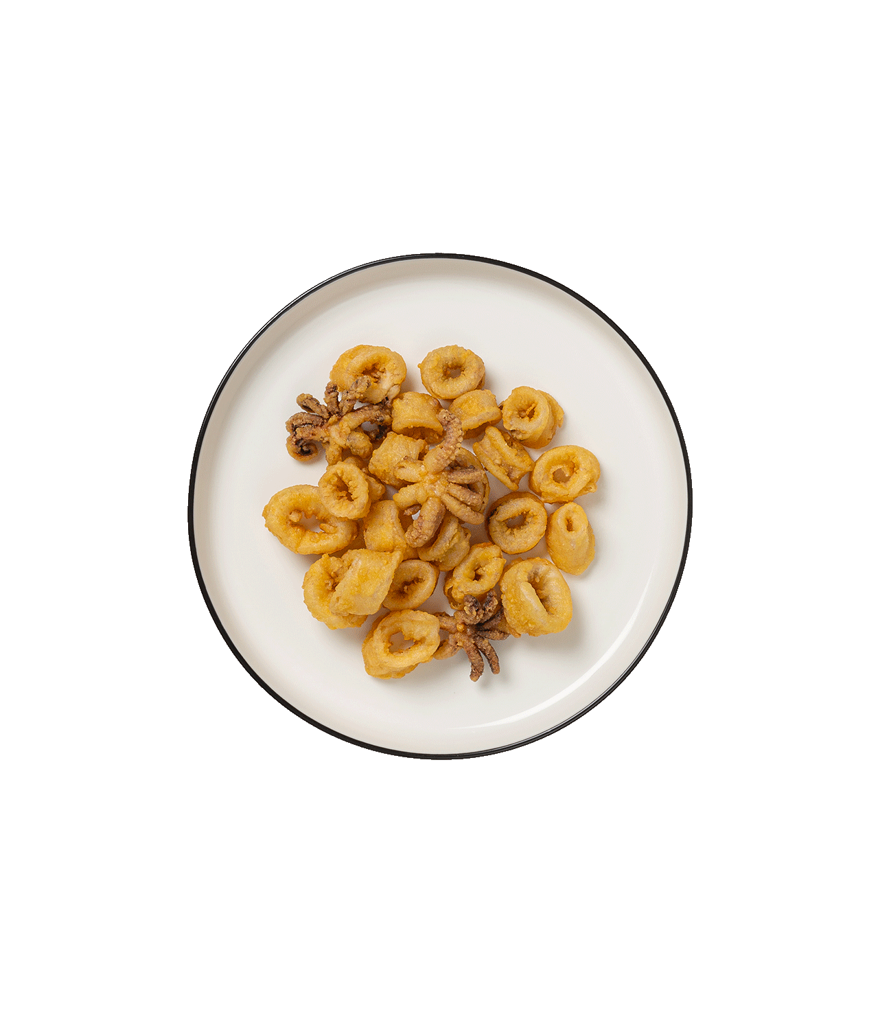 Bläckfisk tioarmad bitad mjölad/panerad fryst | JHB